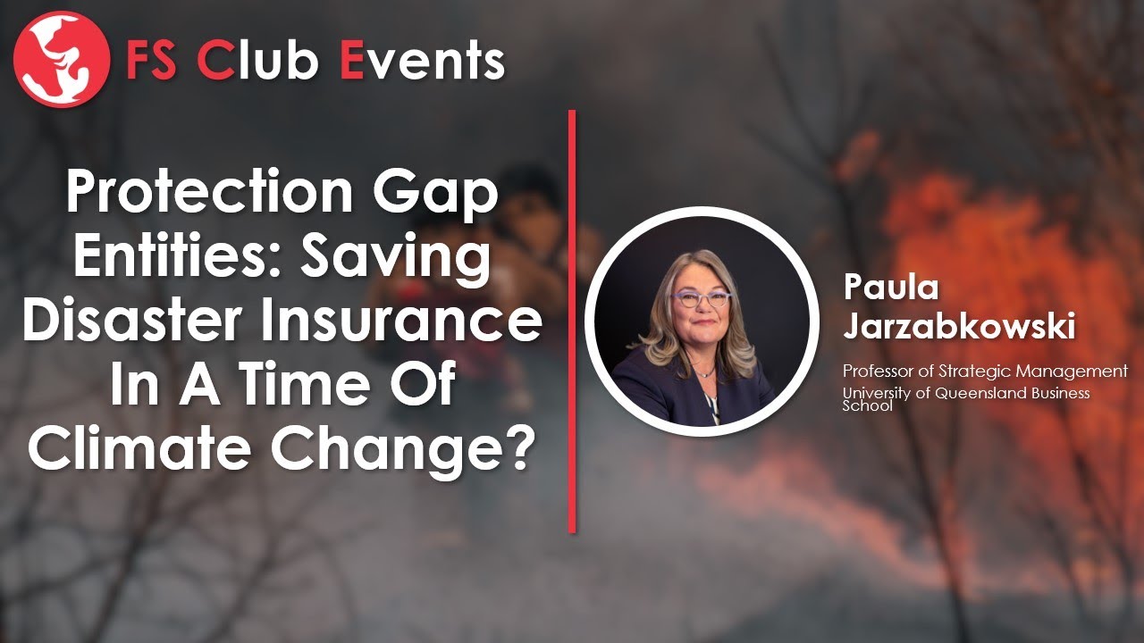 Protection Gap Entities: Saving Disaster Insurance In A Time Of Climate ...