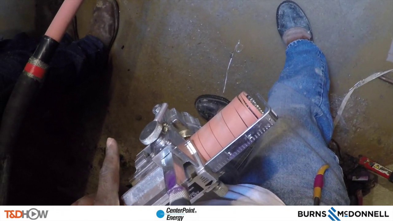 Splicing for Underground Cut Around - YouTube