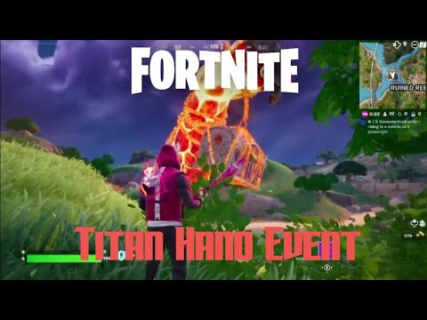 Fortnite - Titan Hand In-game Event! - YouTube