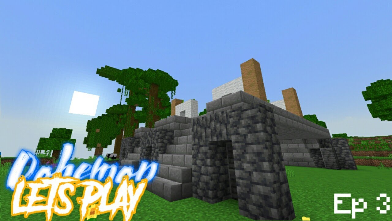 Minecraft Pokemon Lets Play Episode 3[Serp Pokedrock Addon](Mcpe ...