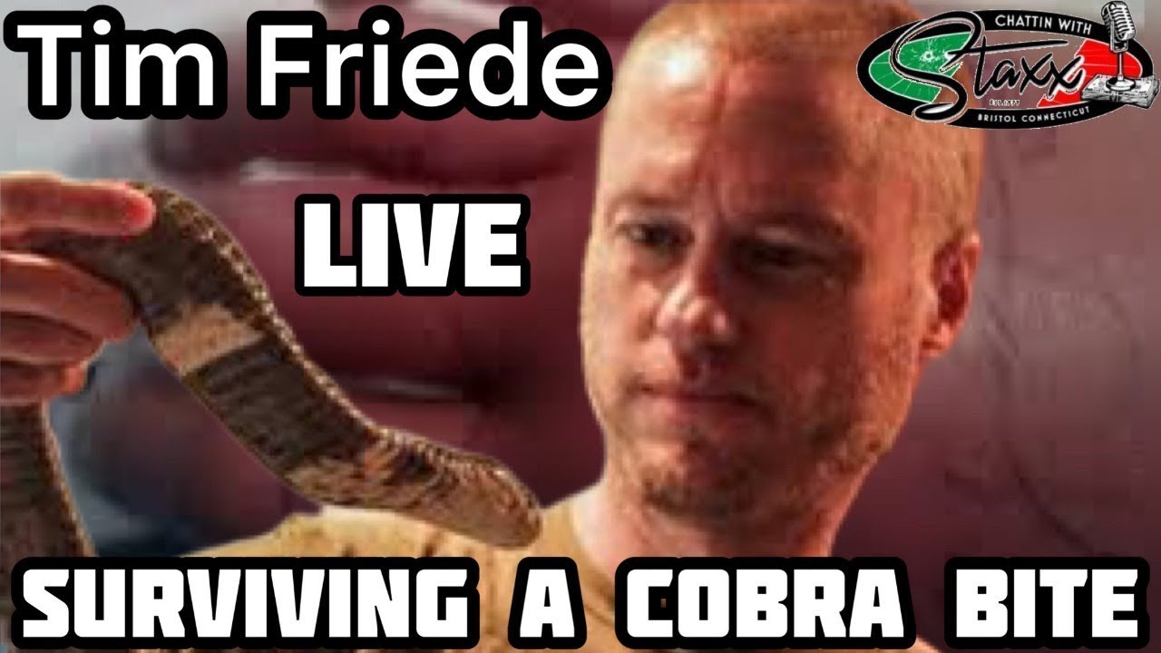 Tim Friede LIVE Q & A Surviving a Cobra Bite Chattin with Staxx Show ...