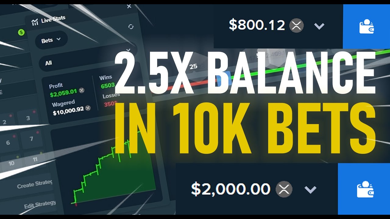 Easy 2.5X Money On Stake ( #Free Dice Strategy ) - YouTube