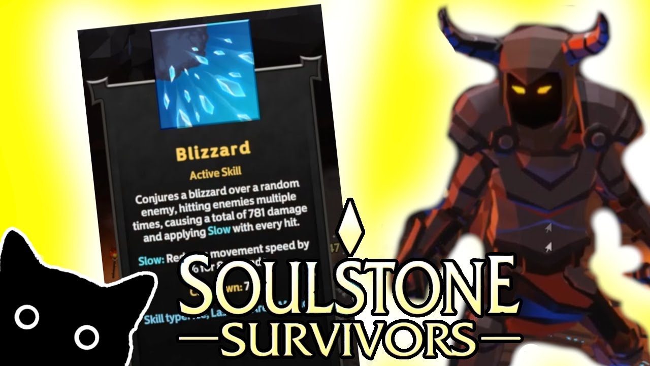 Area Denial! Death Knight Blizzard Build | Soulstone Survivors Gameplay ...