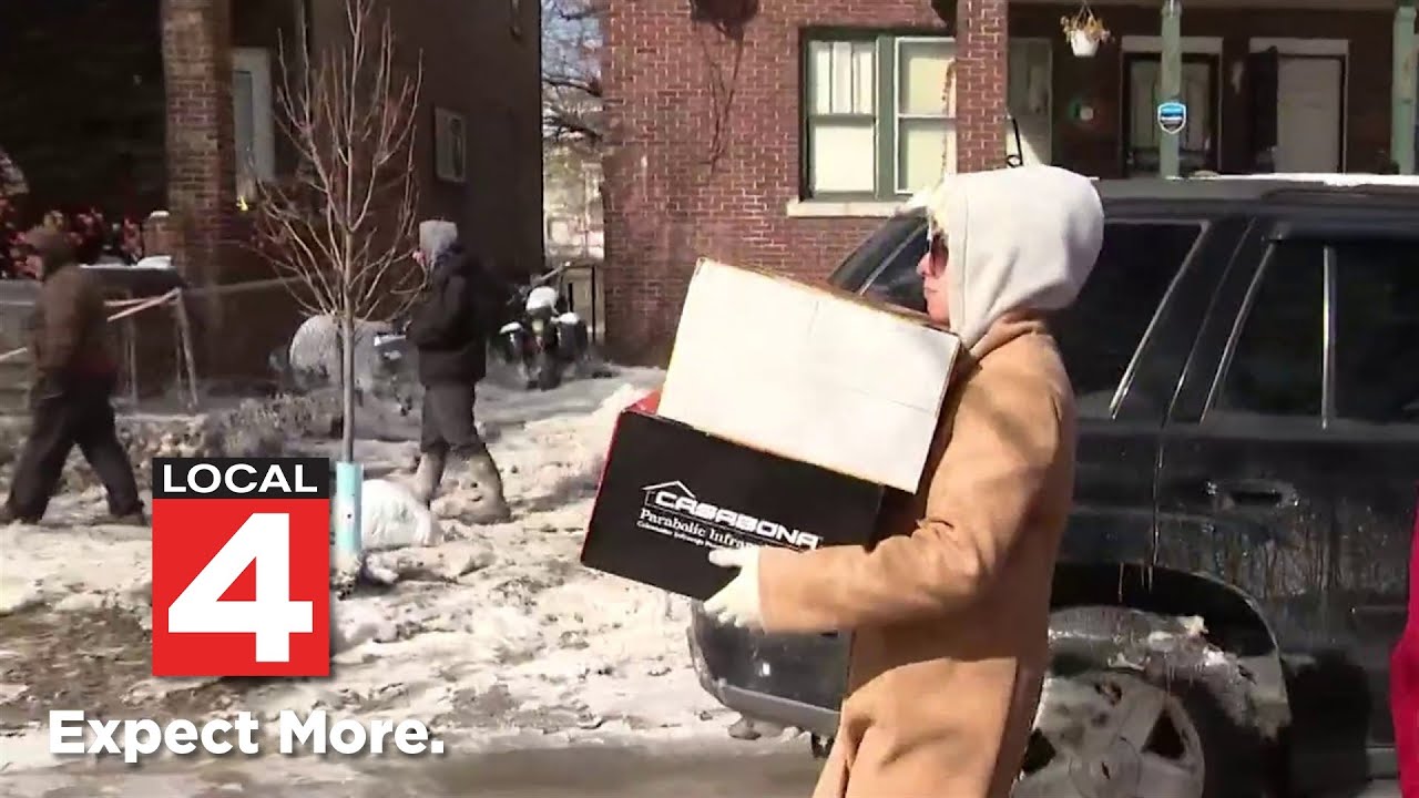 Water main break that flooded Detroit neighborhood spurs community aid ...