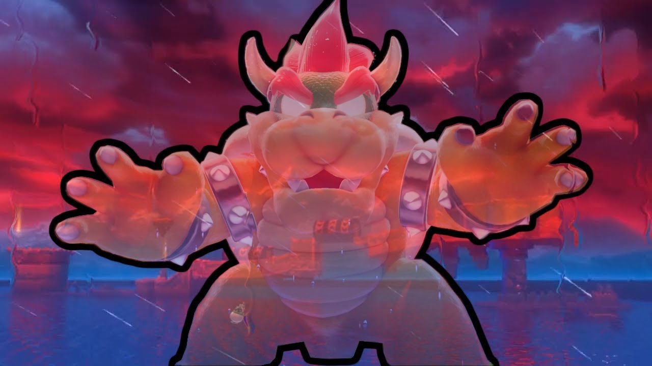 Bowser's Fury - Invisible Bowser Boss Fight - YouTube