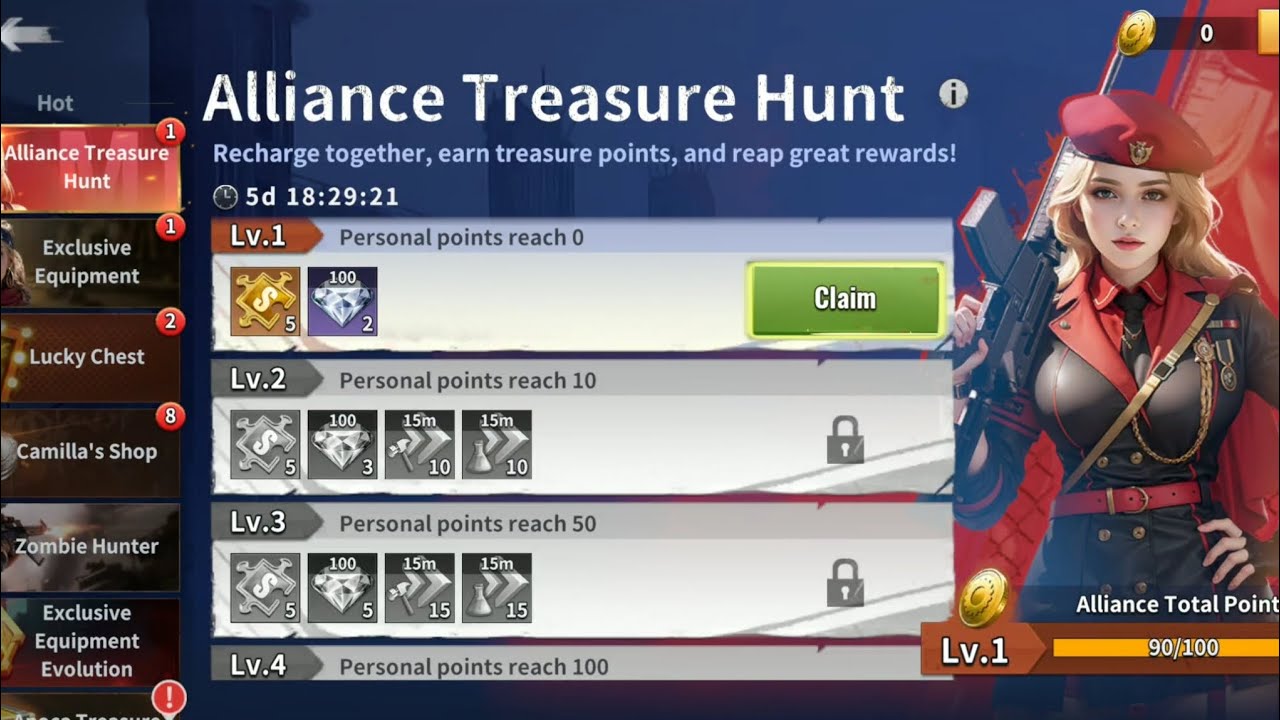 Alliance Treasure Hunt Last Z: Survival Shooter - Gameplay Walkthrough ...