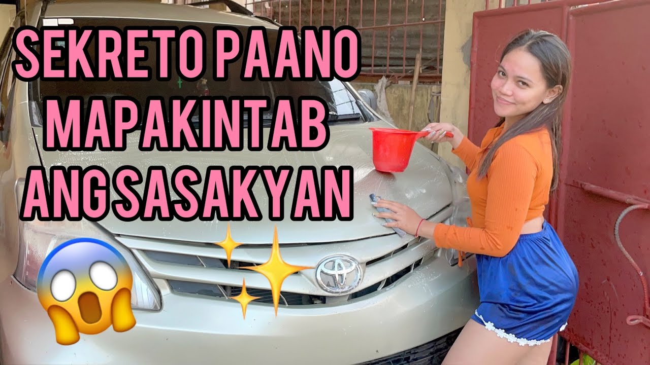 HOW TO WASH THE CAR | PAANO MAG LINIS NG SASAKYAN - YouTube