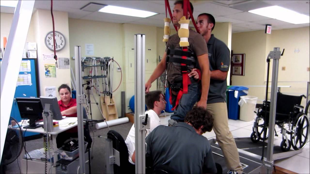 Paraplegic Walking Therapy Youtube
