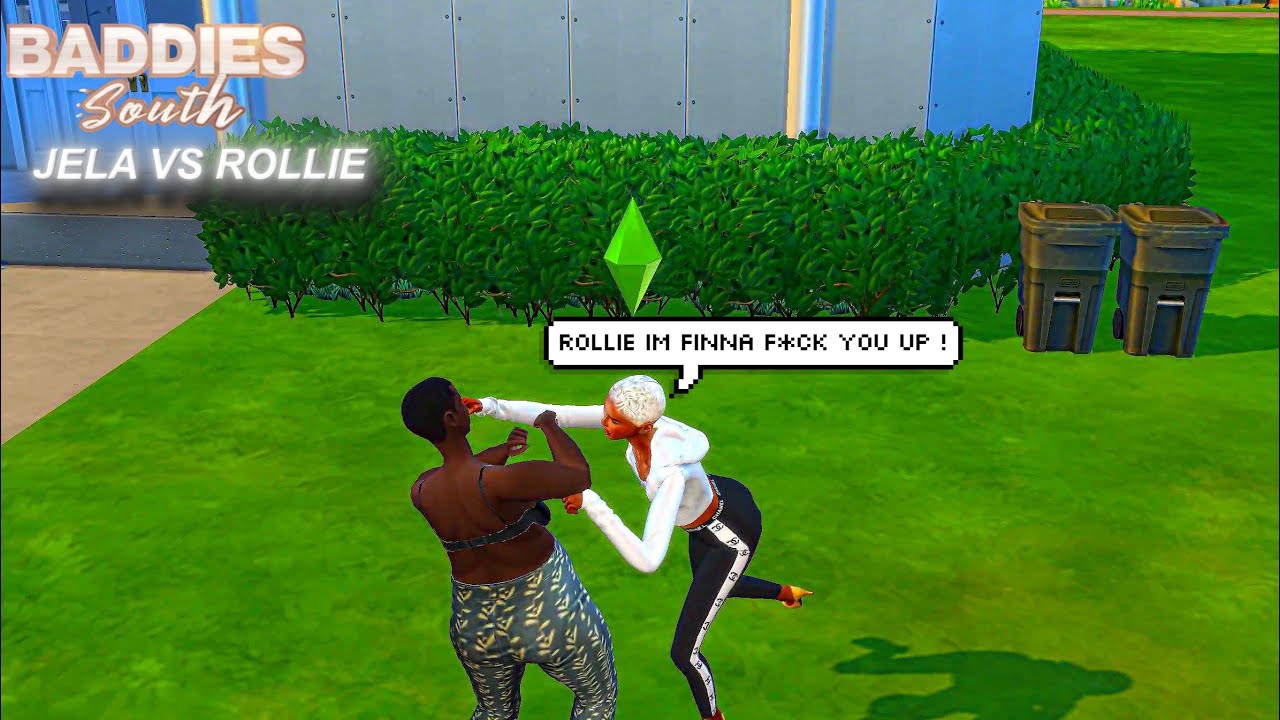 Jela Vs Rollie | Sims 4 | Baddies South | MystiqueSimProduction - YouTube