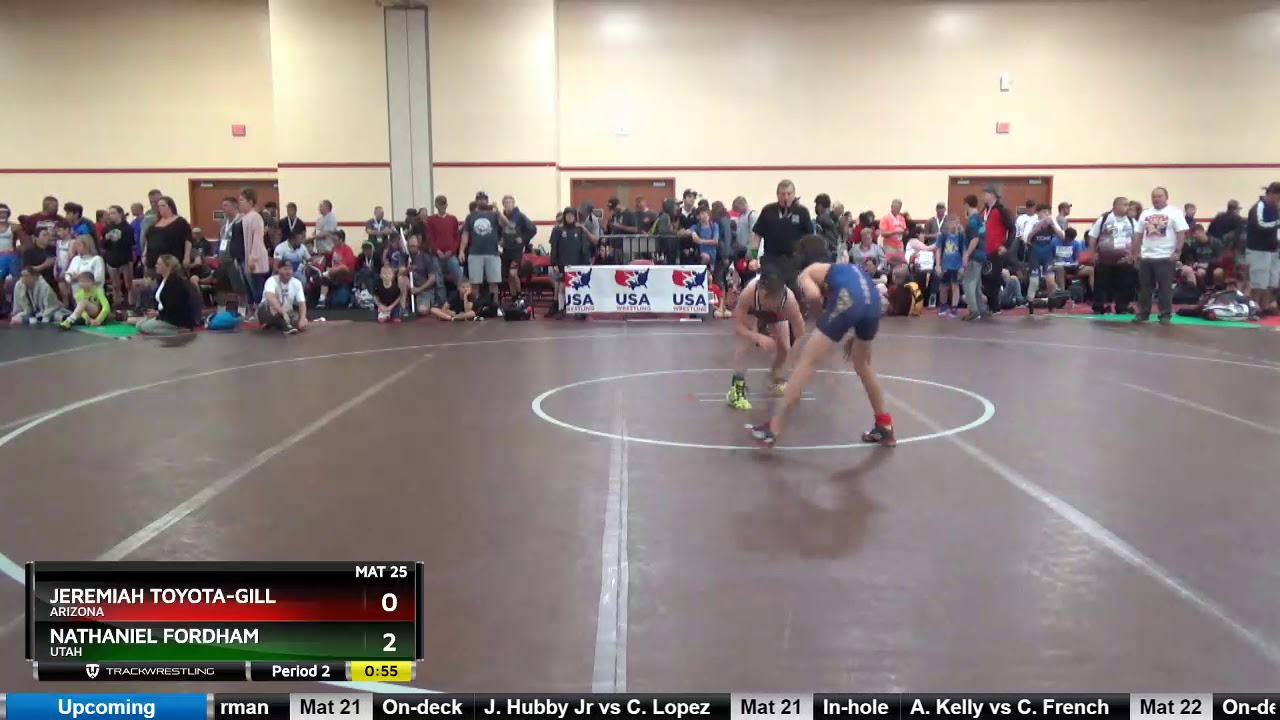 SB 89-95 Nathaniel Fordham UTAH Vs Jeremiah Toyota-Gill Arizona - YouTube