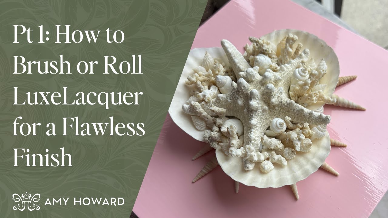 How to Apply LuxeLacquer with a Brush or Roller | High-Gloss Lacquer ...