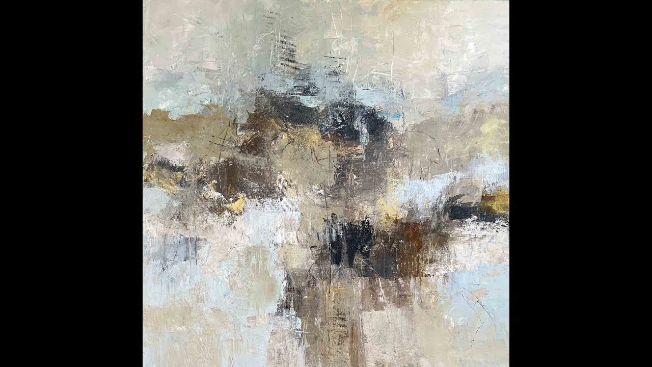 Morning Mist - Abstract Painting on Canvas by Florida Artist Filomena ...
