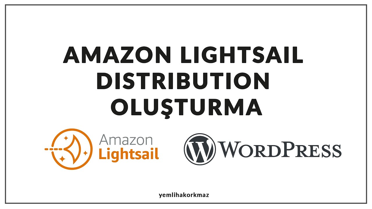 Aws Lightsail Wordpress - Distribution Oluşturma Static IP/CDN/SSL - YouTube