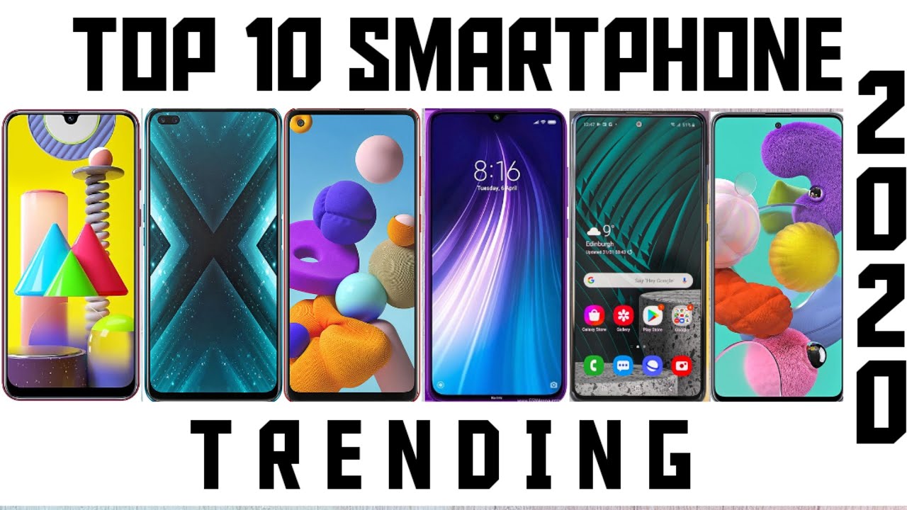 TOP 10 TRENDING SMARTPHONES OF 2020||WEEK 27 - YouTube