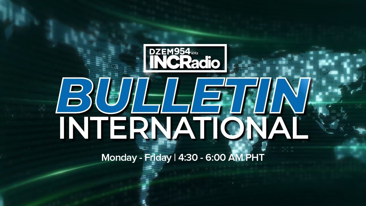 INCRadio Bulletin International | June 06, 2024 - YouTube