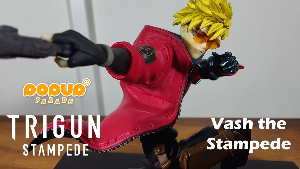 Unboxing the Legendary Gunslinger: Vash Stampede from Trigun Stampede ...