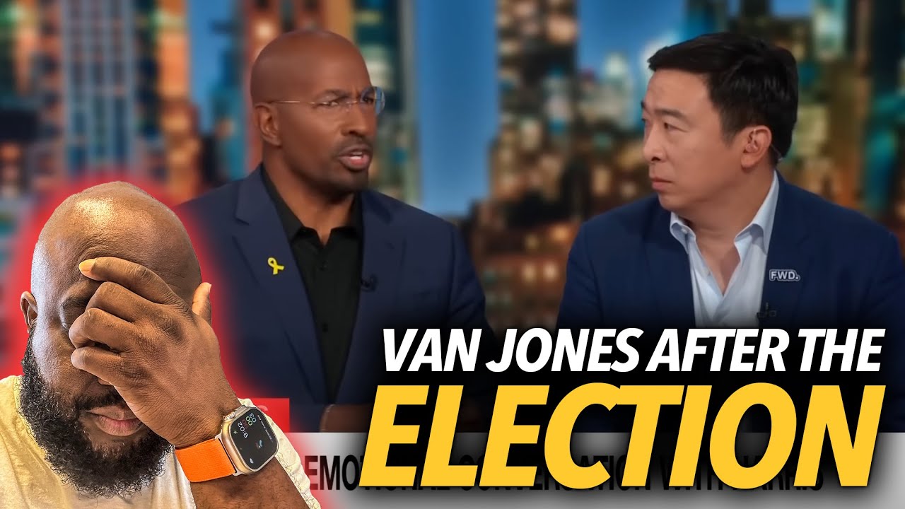 "Is He Going To Cry Again..." Van Jones, Andrew Yang Talk How Trump Won ...