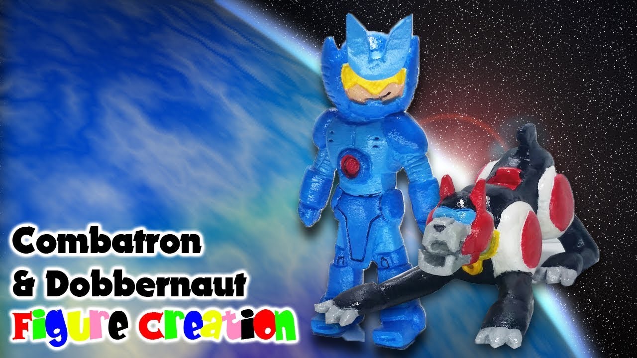 DIY figure: Combatron & Dobbernaut - YouTube