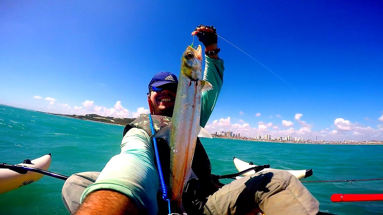 4K PESCA UBARANA BIG E XARÉU - CAIAQUE KAYAK FISHERIES FISHING 釣り 水産 ...