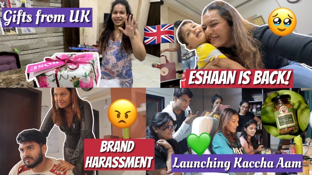 My Nephew Eshaan is BACK from UK! Brand Harassment, Impulse Launch ...