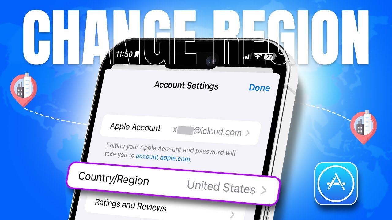 How to Change Region or Country Location on App Store on iPhone ...