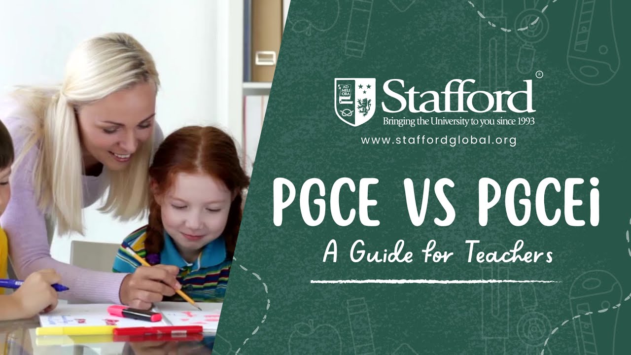 PGCE vs PGCEi: A Guide for Teachers - YouTube