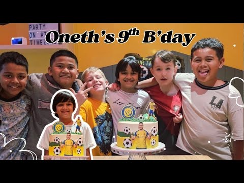 අපේ මල්ලිගෙ උපන්දිනේ - Oneth’s 9th Birthday - YouTube