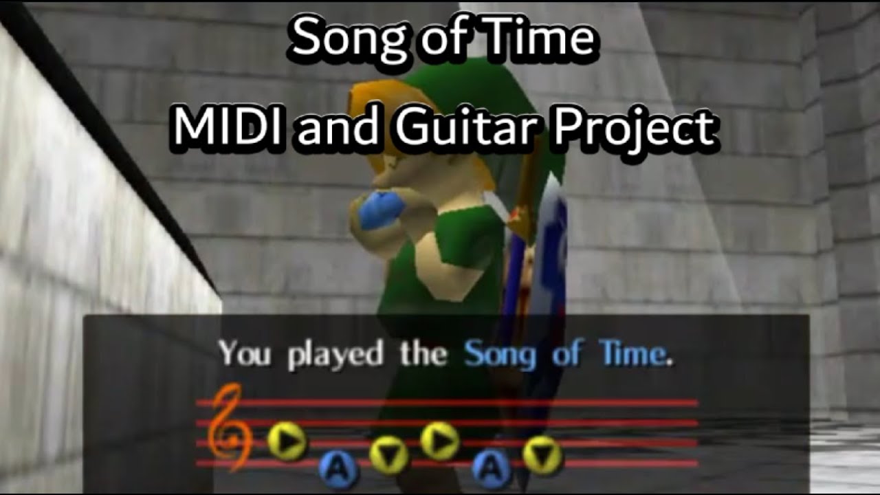Song of Time MIDI and Guitar Cover - YouTube