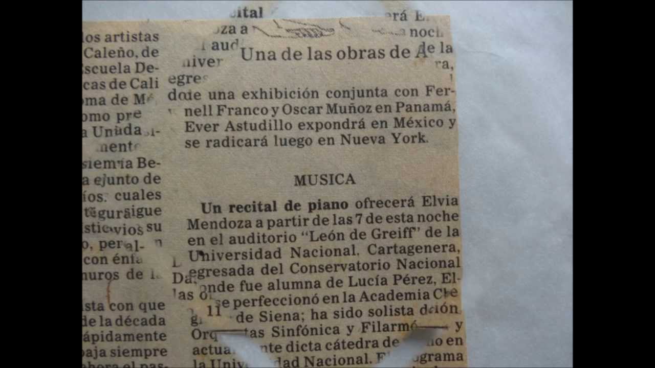 EVER ASTUDILLO RESEÑA ABRIL 4 DE 1980 - YouTube