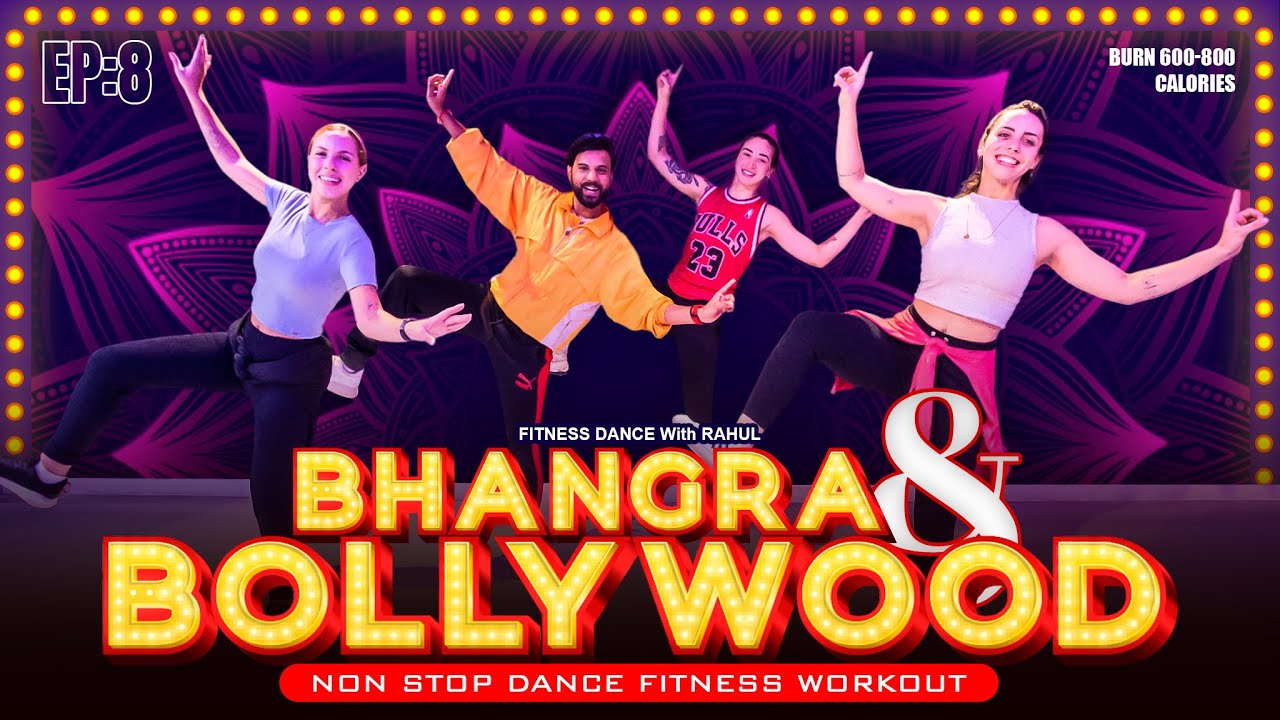 Non Stop 30 Min BHANGRA + BOLLYWOOD Dance Workout With BRAZIL Friends ...