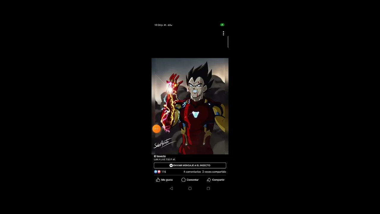 Vegeta Iron Man - YouTube