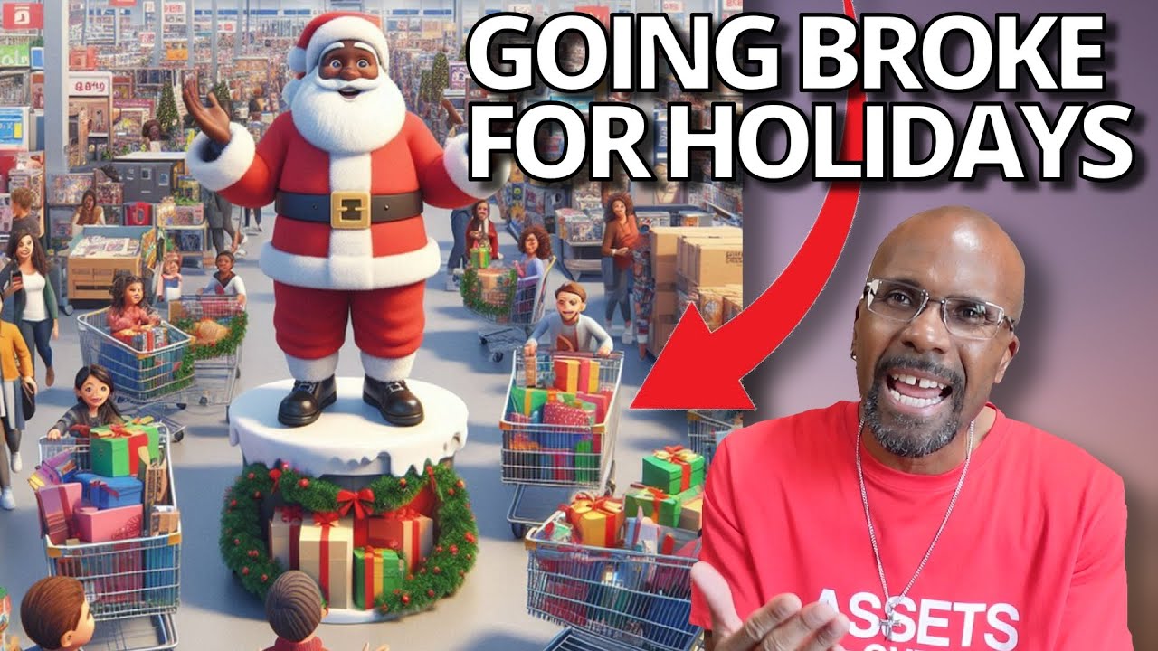 Broke Americans Spend For Holidays Racking Up More Consumer Debt - YouTube