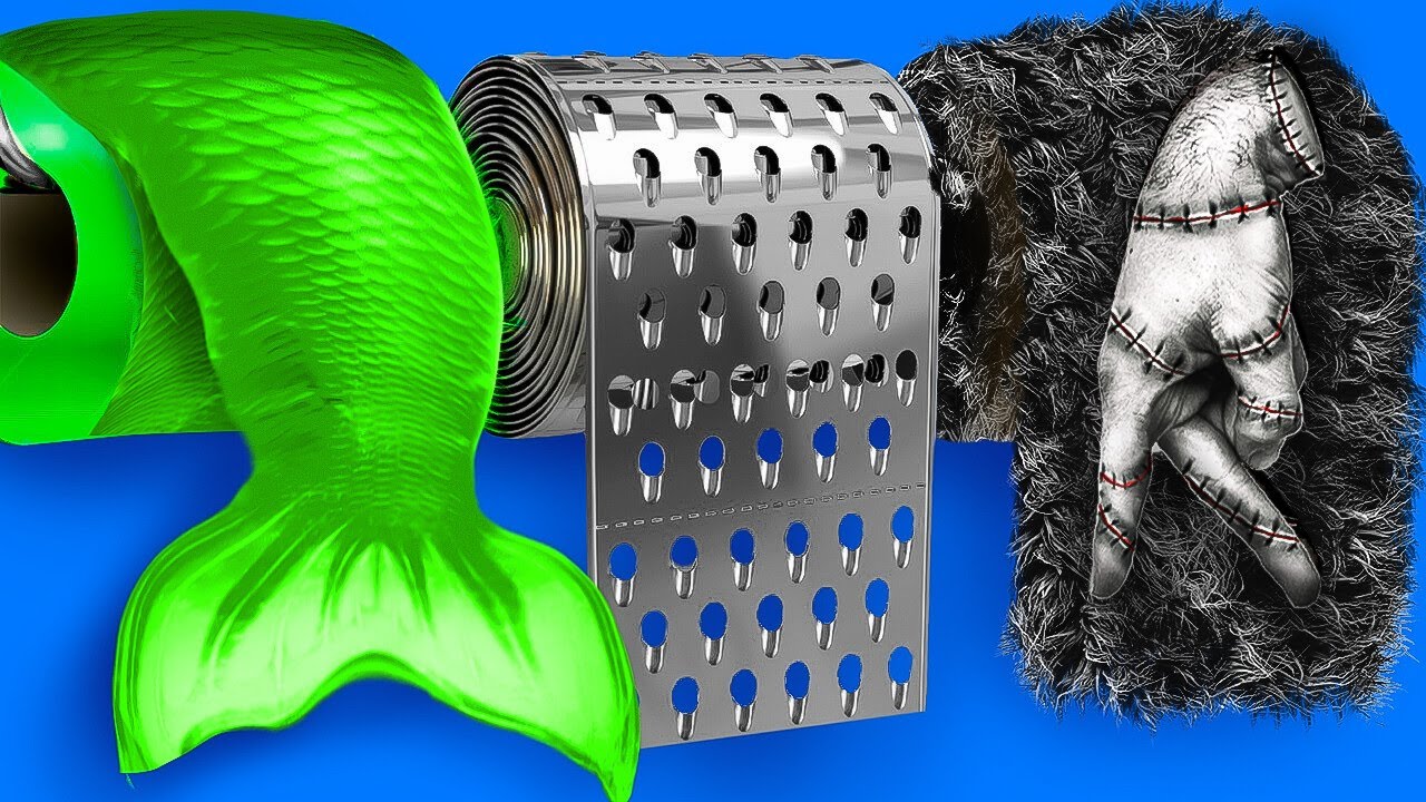 Extreme Makeover From Wednesday Addams to Mermaid! Extreme DIY Hacks ...