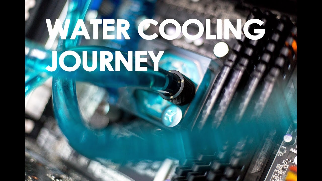 Building a simple water cooled pc - YouTube