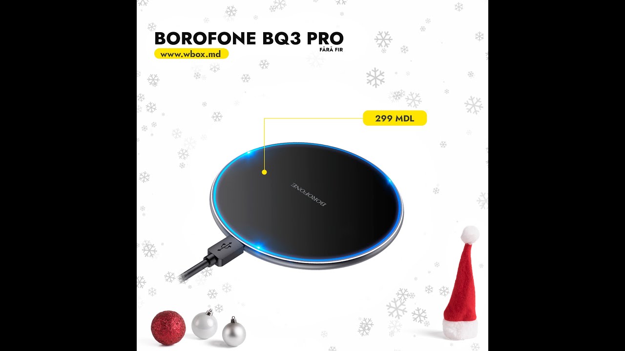 Borofone BQ3 Pro | wbox.md - YouTube
