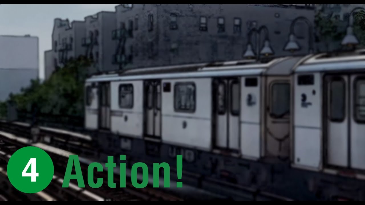 R142/A (4) Train Action at 183rd Street #mta #subway - YouTube
