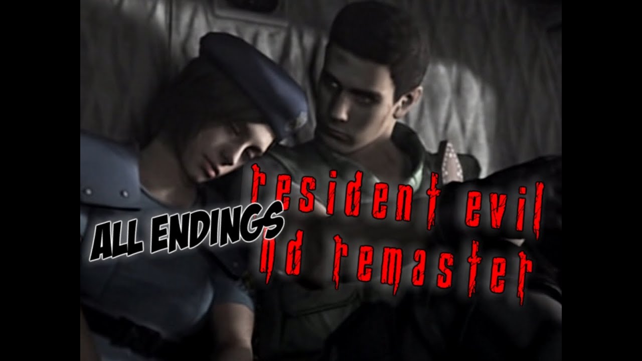 Resident Evil HD Remaster: All Endings - YouTube