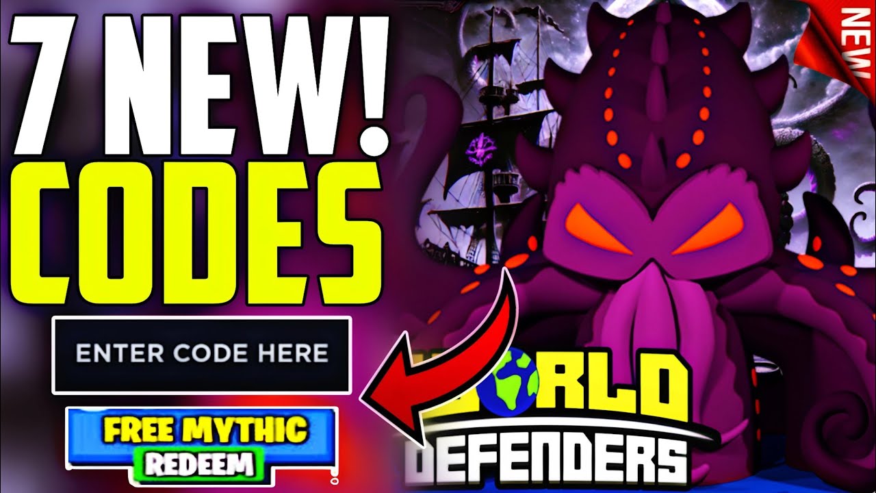 *NEW * ALL WORKING CODES FOR WORLD DEFENDERS TD- ROBLOX WORLD DEFENDERS ...