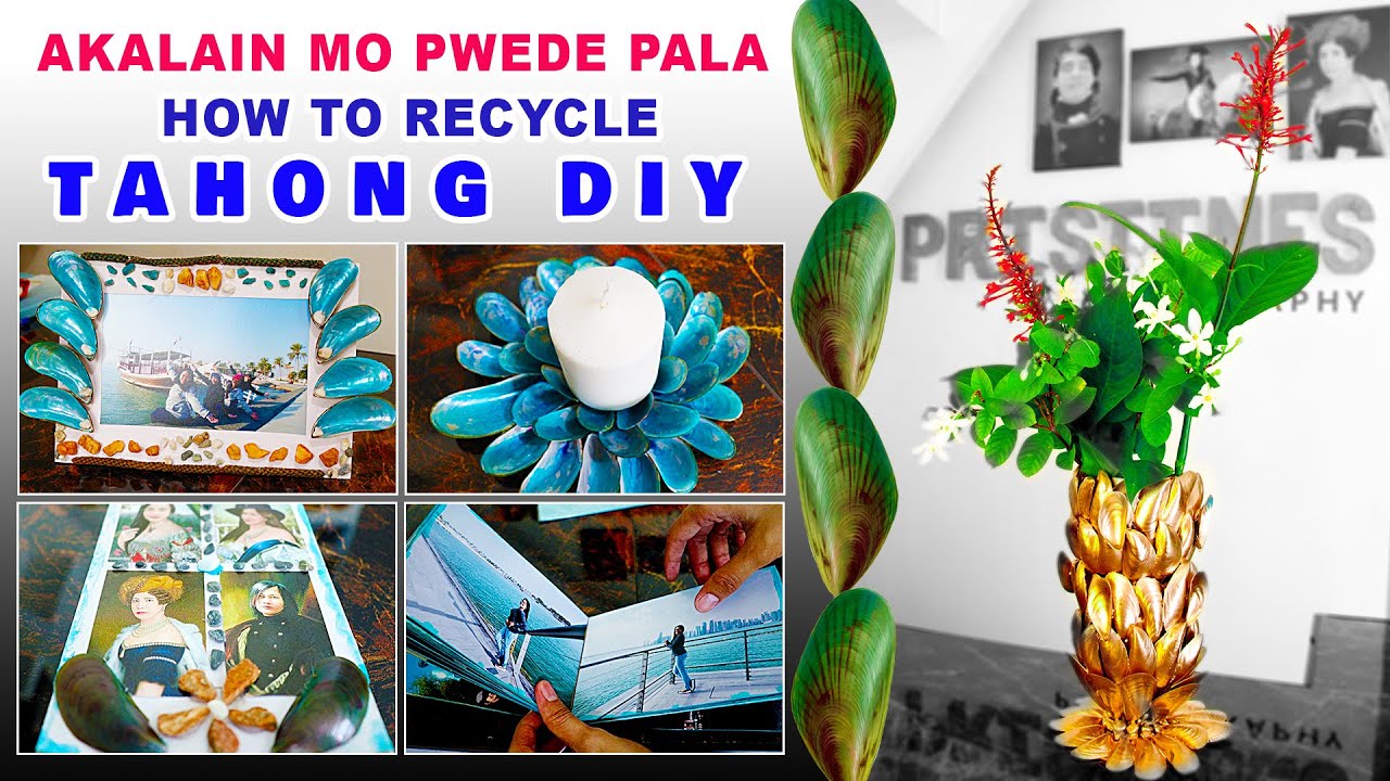 Tahong Shells DIY | How to Recycle | VlogADab Tipster - YouTube