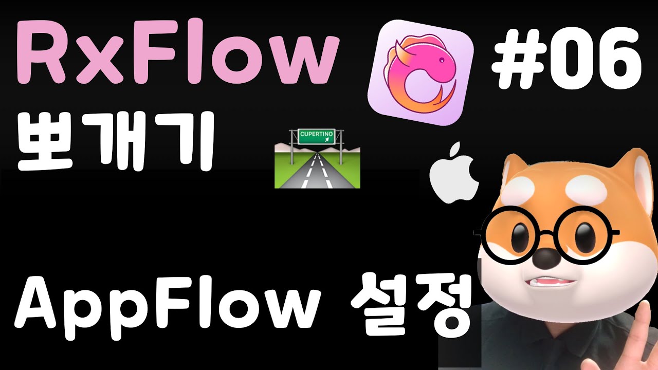 🏄‍♀️ RxFlow 뽀개기 06 - AppFlow 설정하기 - YouTube