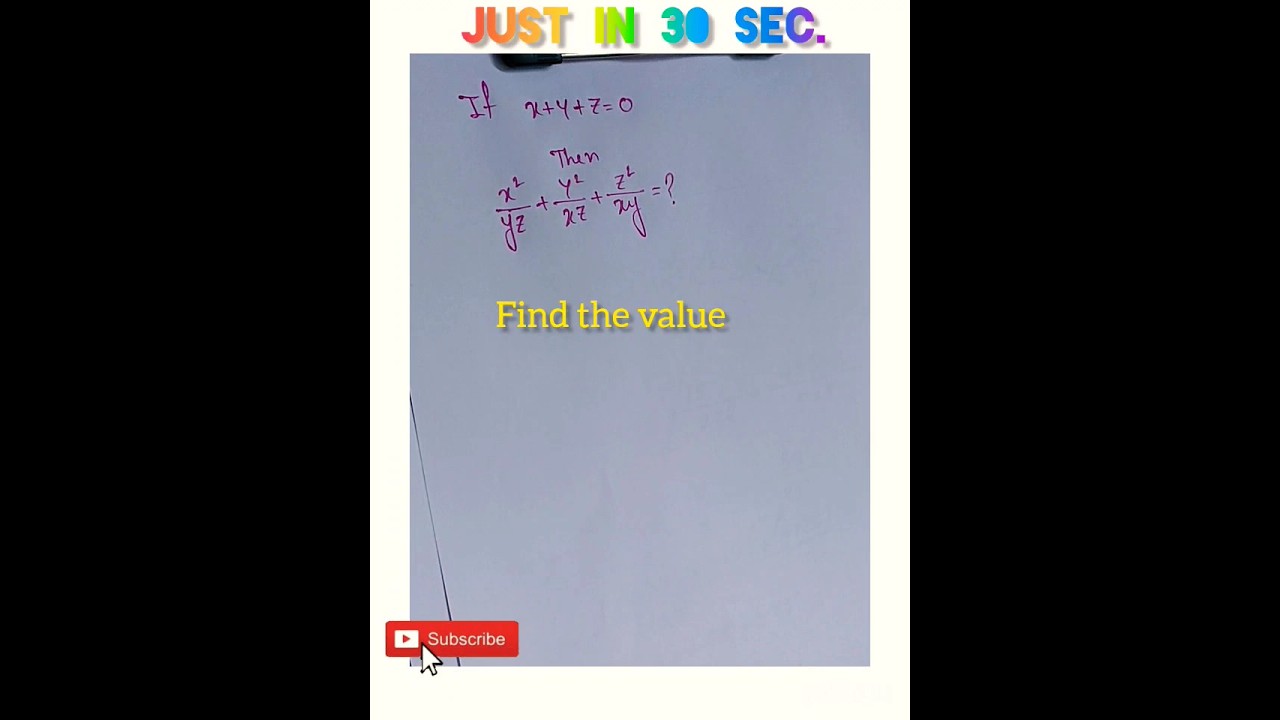 // Solve Math in 30sec.// #compititive_exam #easymathtricks #sscexam ...