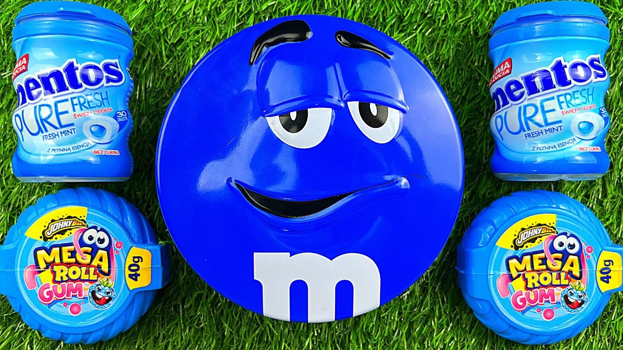 Satisfying Video | Unpacking and Mixing Rainbow Candy in 1 M&M'S Boxes ...