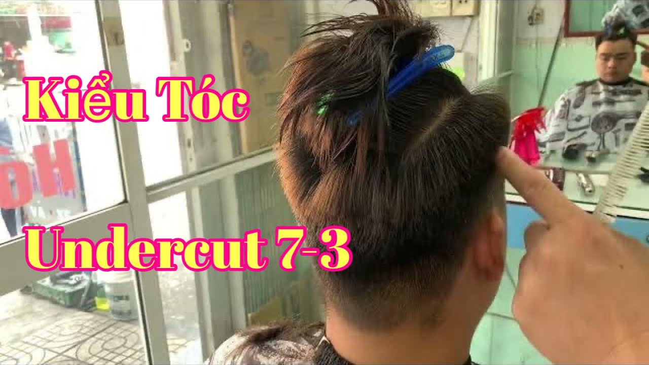 Hướng Dẫn Cách Kê Lược Cắt Kiểu tóc Undercut 7-3. @Tóc hải soul . - YouTube