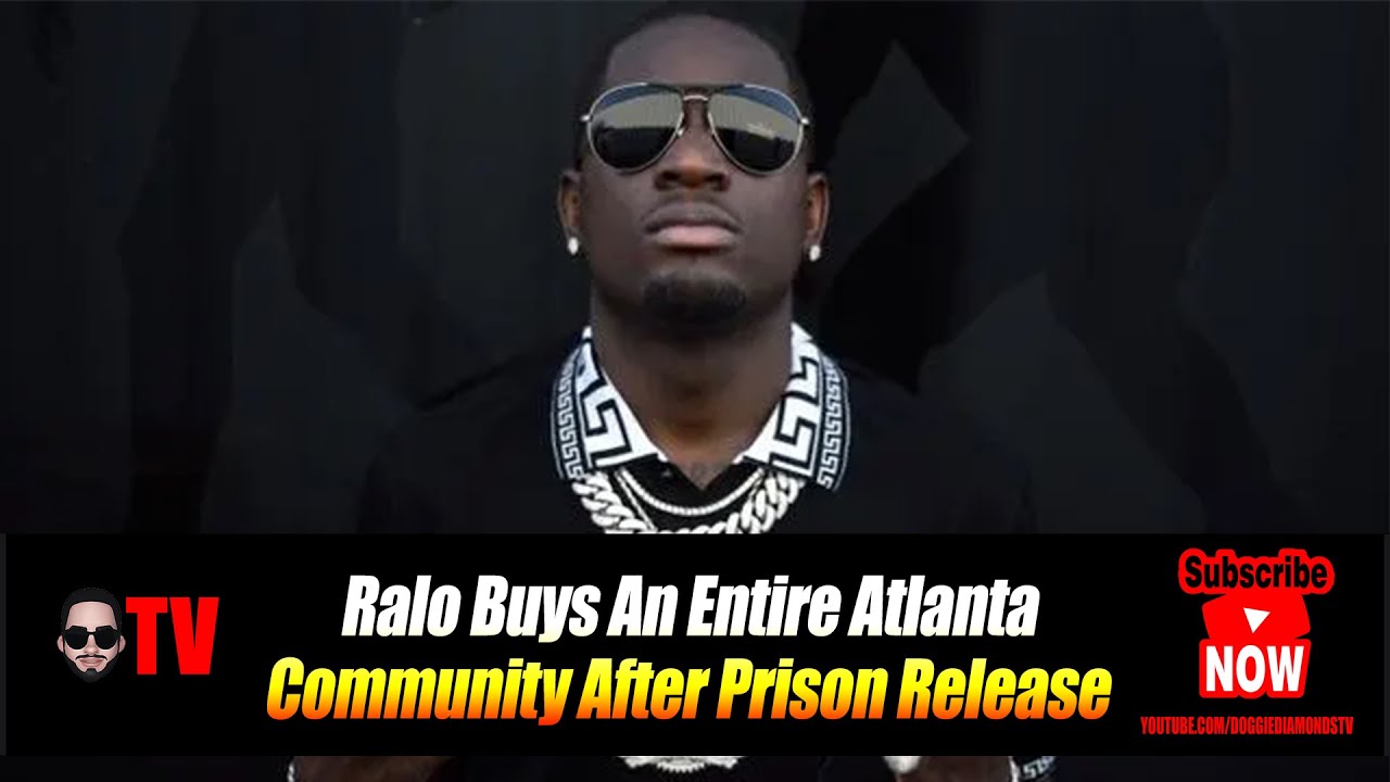 Ralo Buys An Entire Atlanta Community After Being Released - YouTube