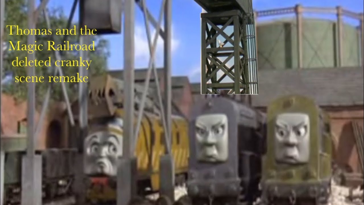 Thomas and the magic railroad cranky deleted scene. Adaptation - YouTube