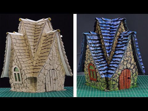 I Built a DIY Fairy House Using Cardboard and It Was Easier Than I Thought!