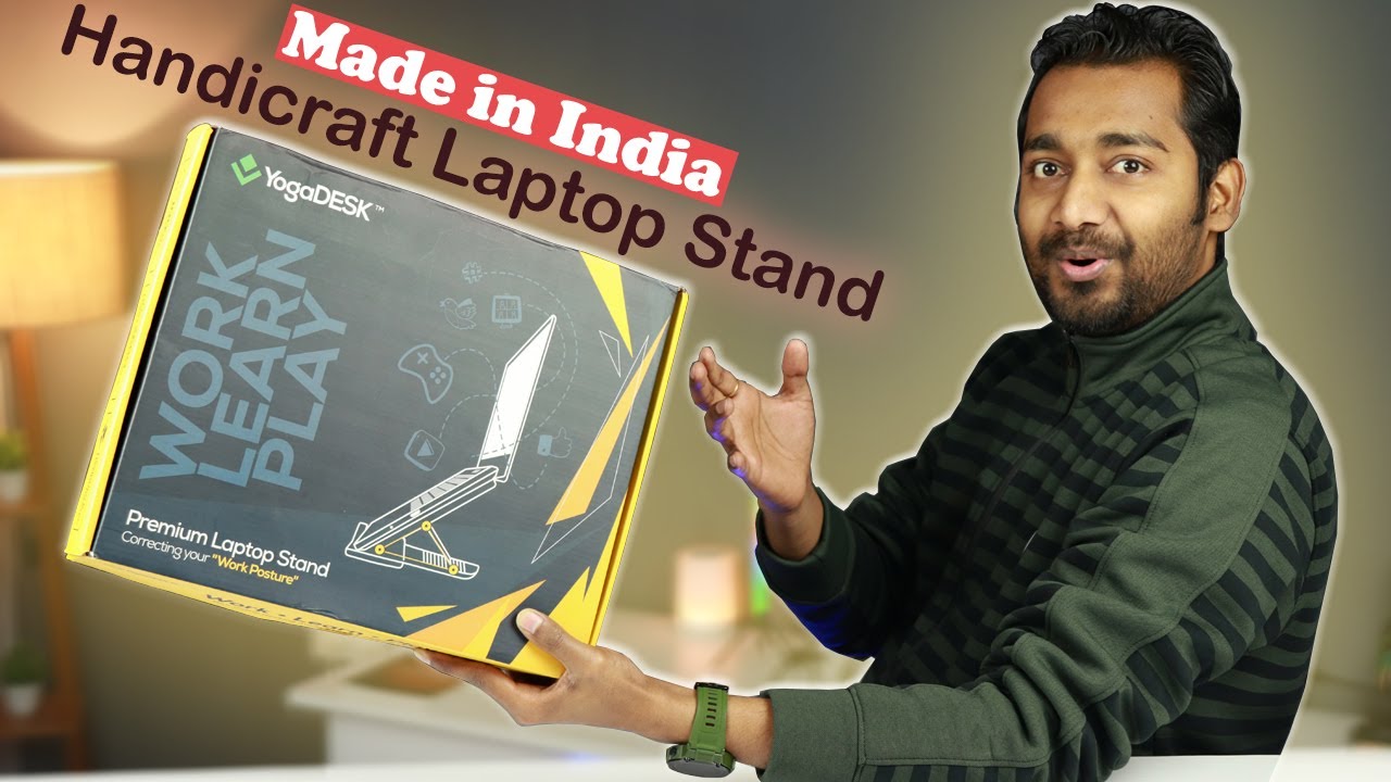 Amazing Gaming Laptop Stand | Unboxing & Review | Foldable Height ...