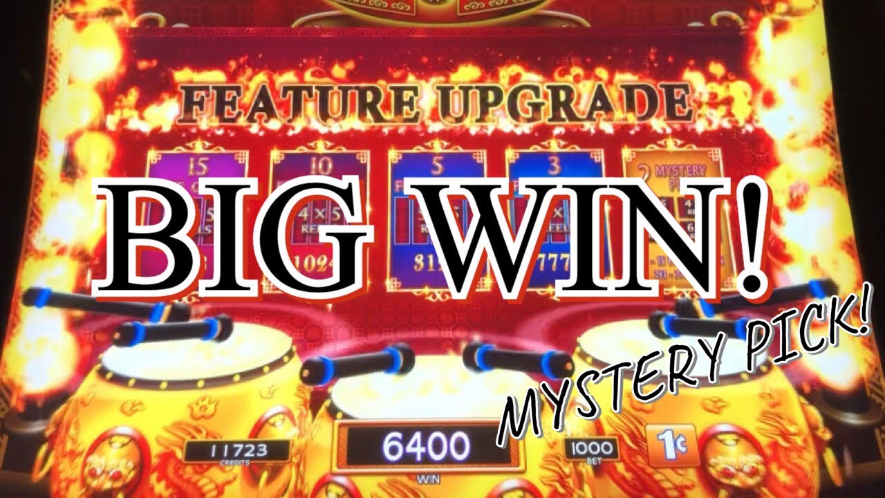 AWESOME BONUS BIG WIN ON DANCING DRUMS EXPLOSION - MYSTERY PICK! $10 ...