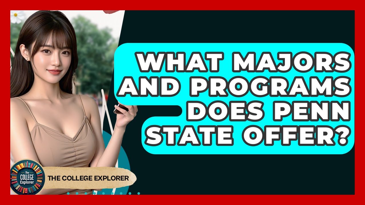 What Majors And Programs Does Penn State Offer? - The College Explorer ...