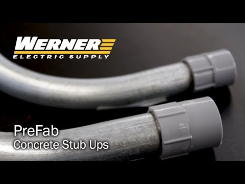 Convenient Prefabricated Concrete Stub Ups - YouTube